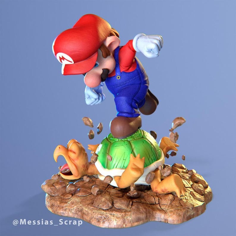 Super Mario - STL - Etsy