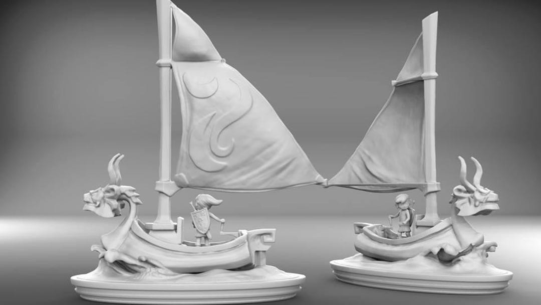 The Legend of Zelda - Wind Waker - STL - Etsy