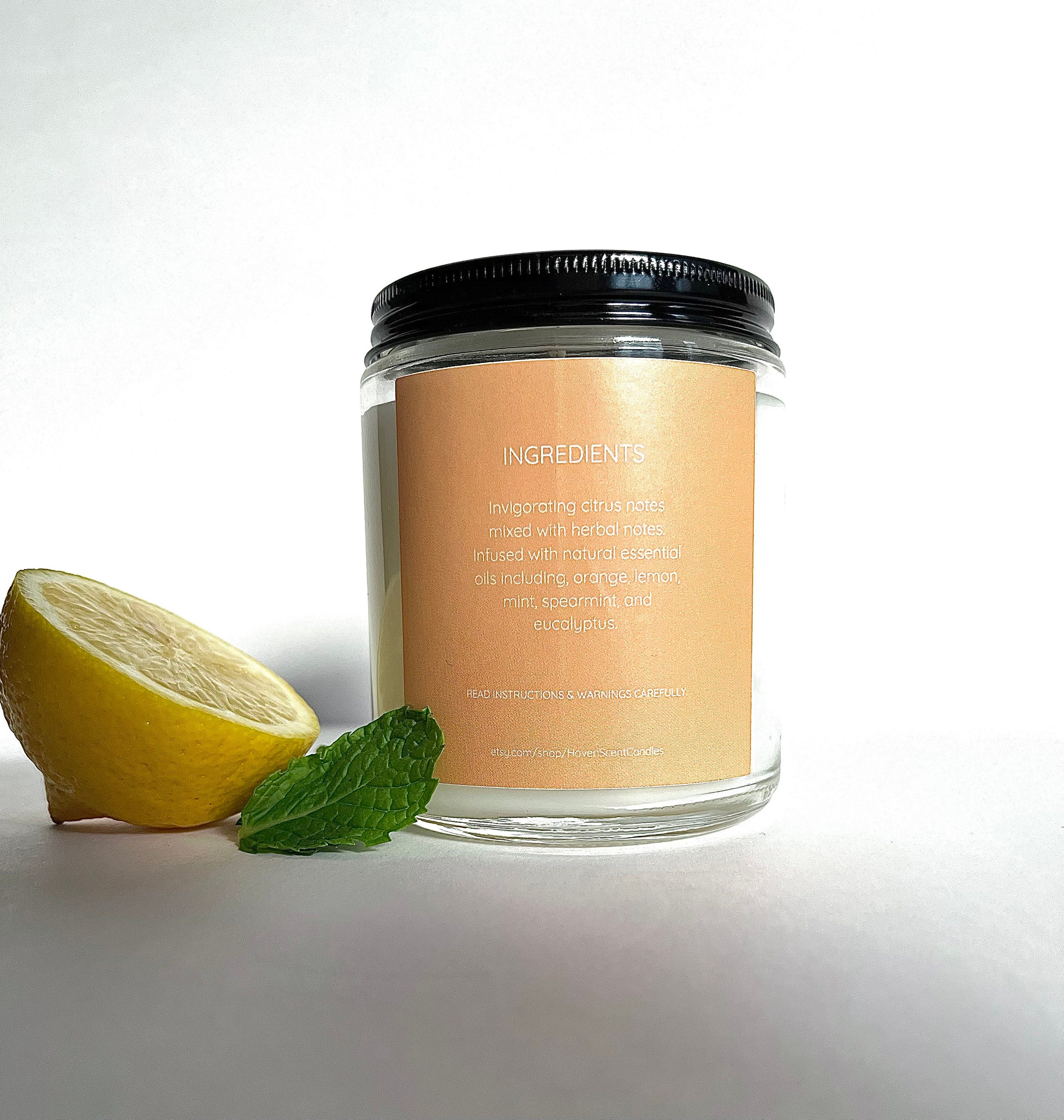 Self-care Collection | Watermint & Clementine 8 Oz - Etsy