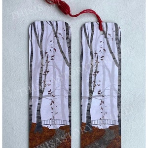 Four Seasons Bookmarks Set of 4 Spring Summer - Etsy