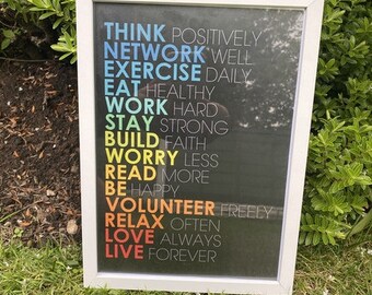 Think Positively - Etsy