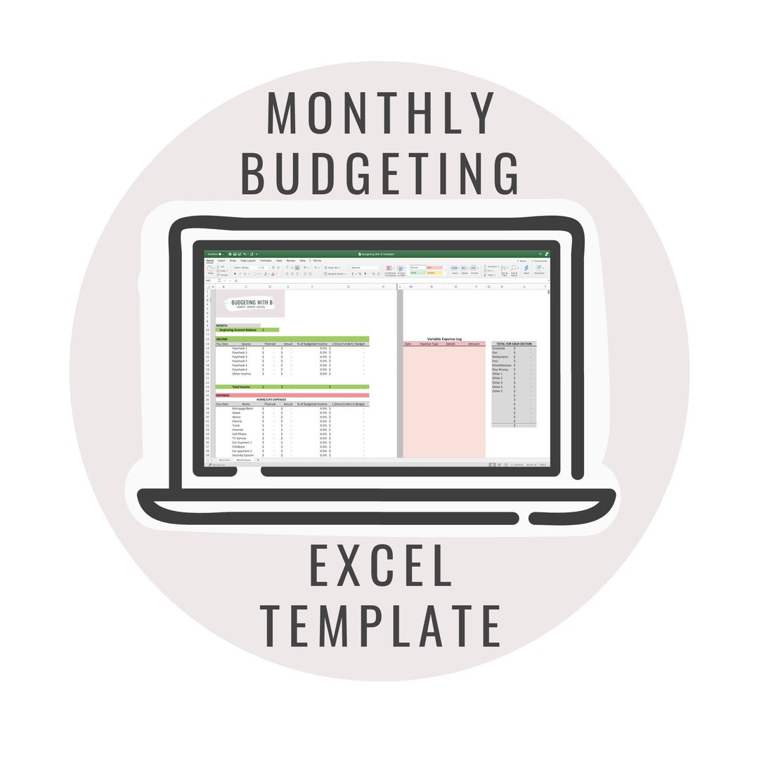 Monthly Budget Template Zero based Budget Budget Template Etsy monthly-budget-template-zero-based-budget-budget-template-etsy
