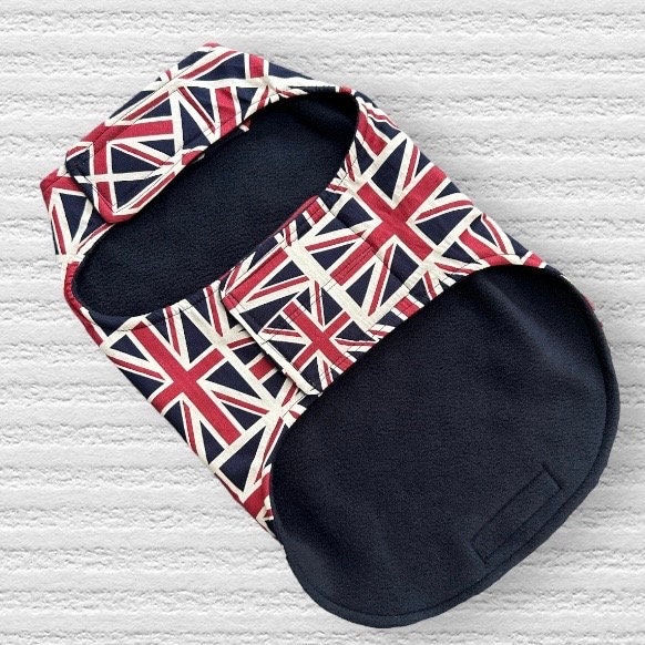 Dachshund Polar Fleece (Union Jack) - Dapper Dachery The Dapper Jacket