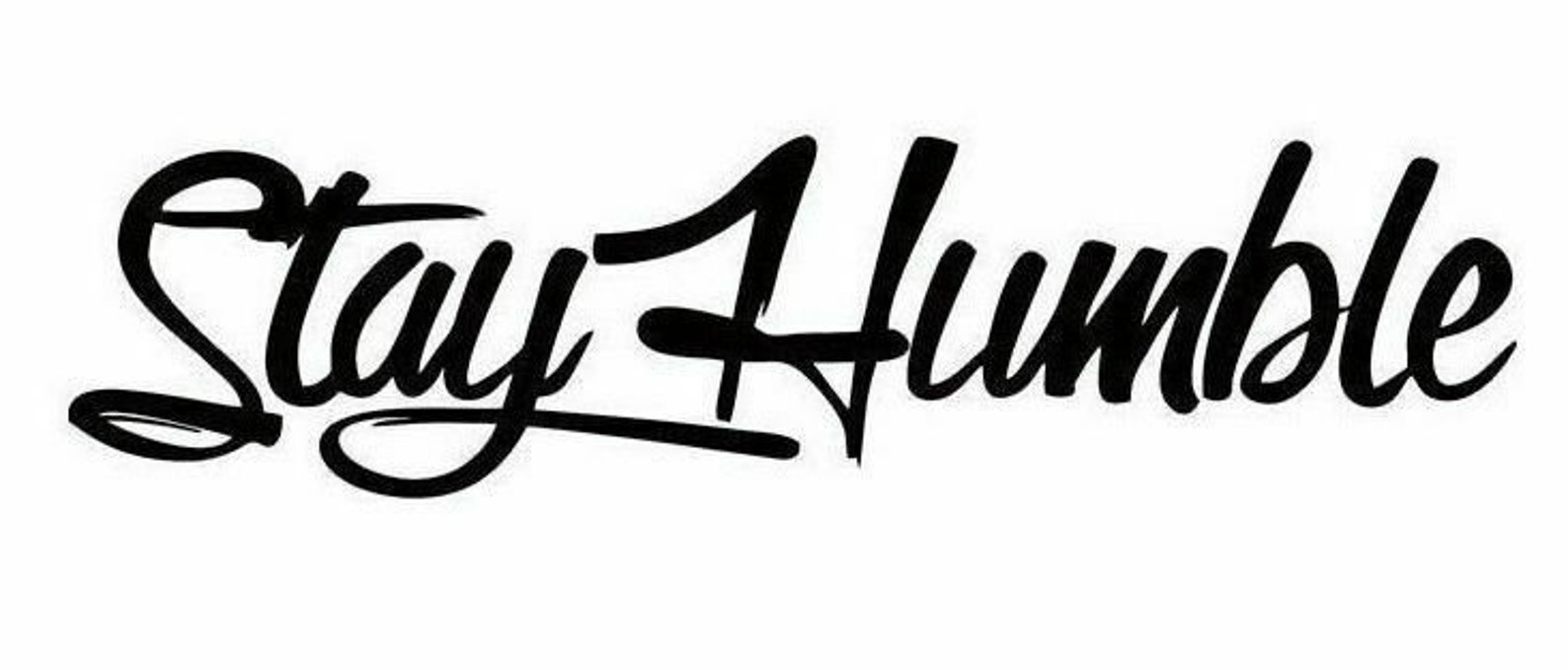 8X3 Stay humble sticker for car and truck window | Etsy