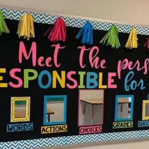 Custom Cutout and Bulletin Boards Bulletin Board Kits School | Etsy