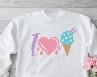 Ice Cream Sweater | Etsy