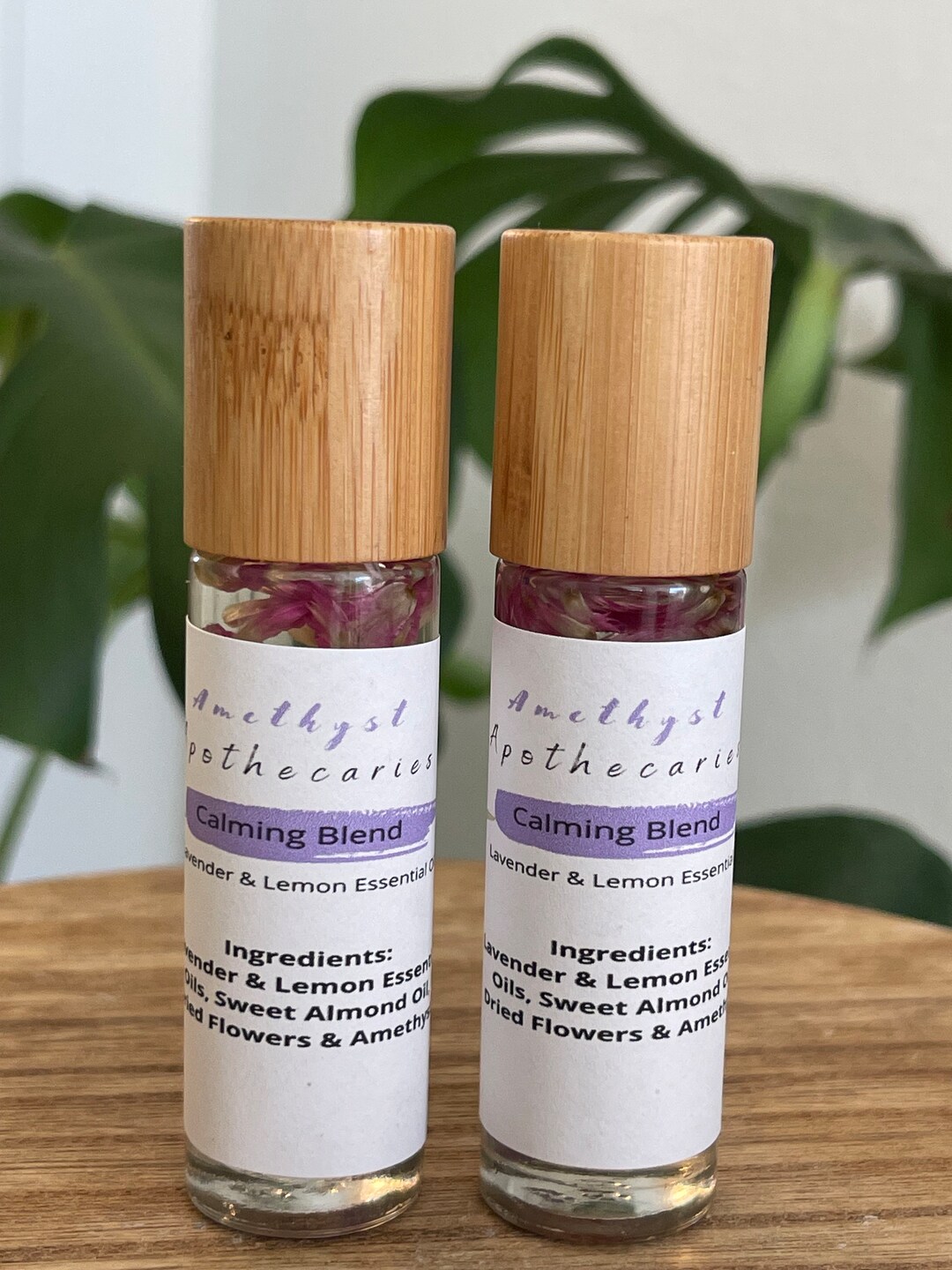 CALM BLEND - Lavender & Lemon Essential Oil Rollers! Natural ...