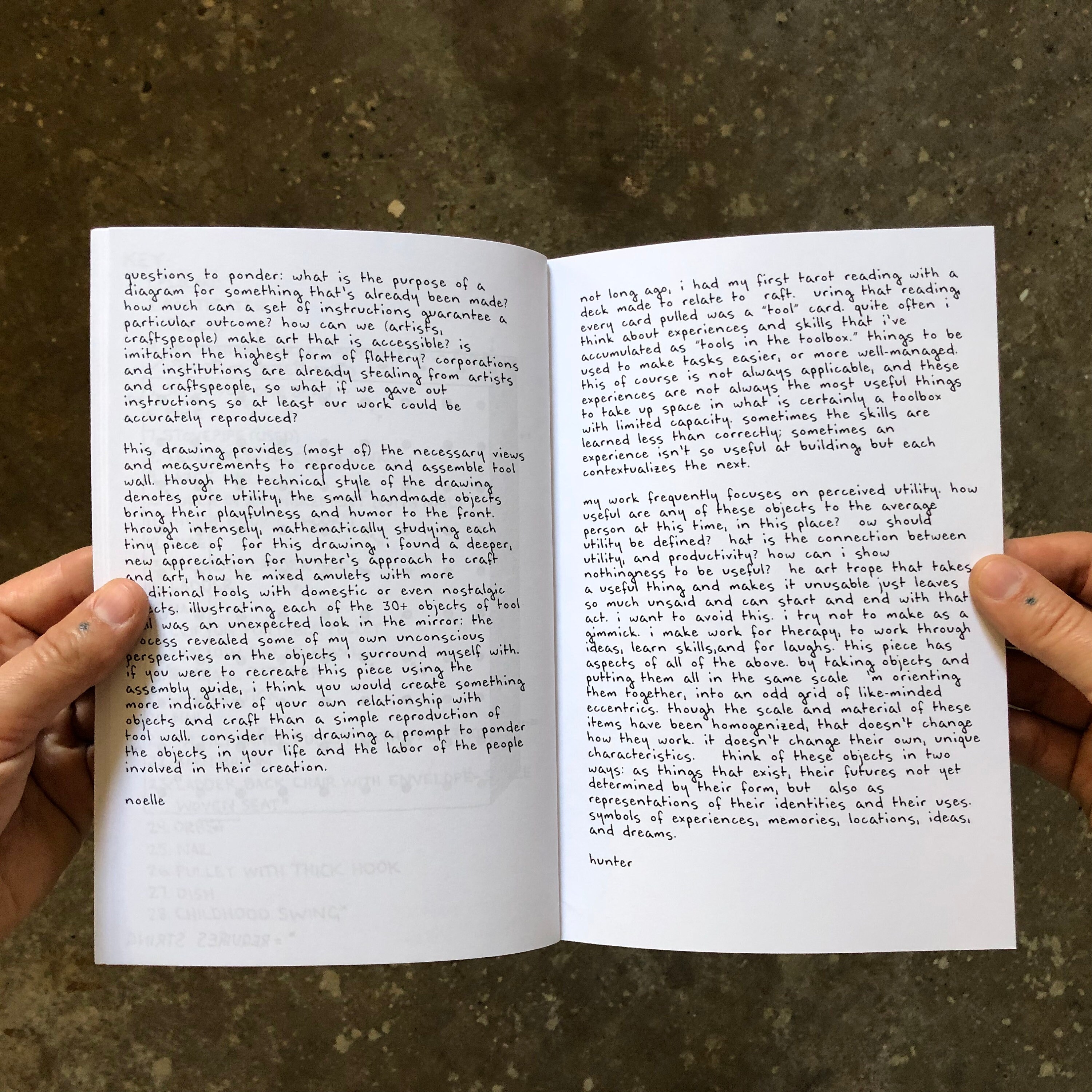 Instructions for Tool Wall Diagram Zine With 2-color Screen - Etsy