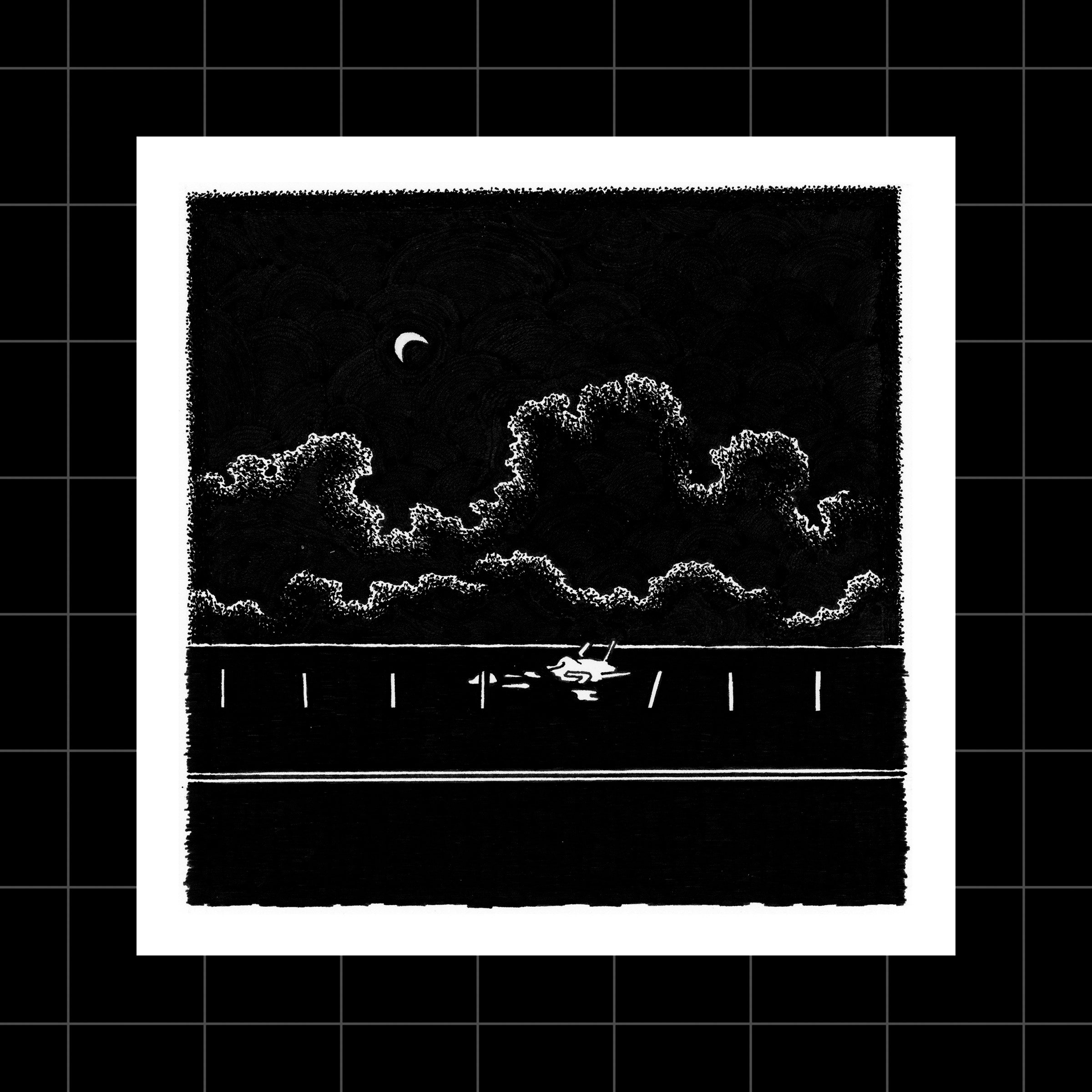 Roadkill Original Drawing - Etsy