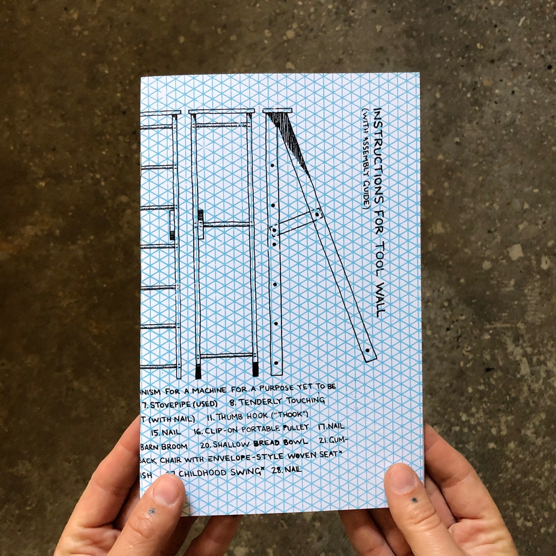 Instructions for Tool Wall Diagram Zine With 2-color Screen - Etsy