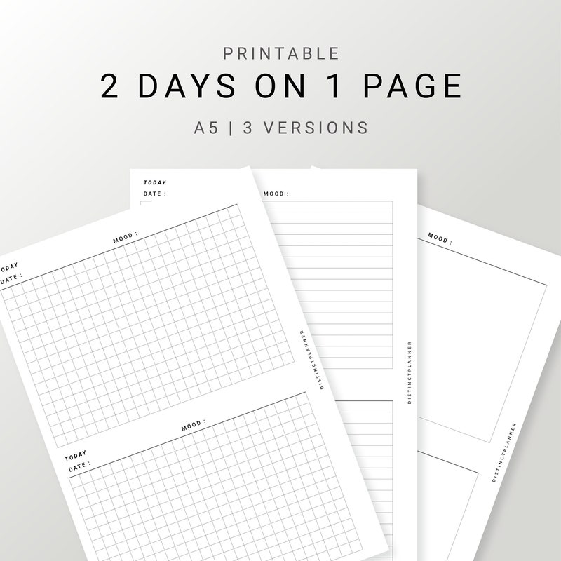 Printable Diary Pages Lined - Etsy
