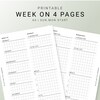 A5 Undated Weekly Time Blocking Printable Best Time Management Template ...