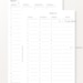 FCC Inserts Weekly Timetable Printable Hourly Schedule - Etsy