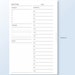 Editable Daily Planner Printable Half Letter, Undated Daily Schedule ...
