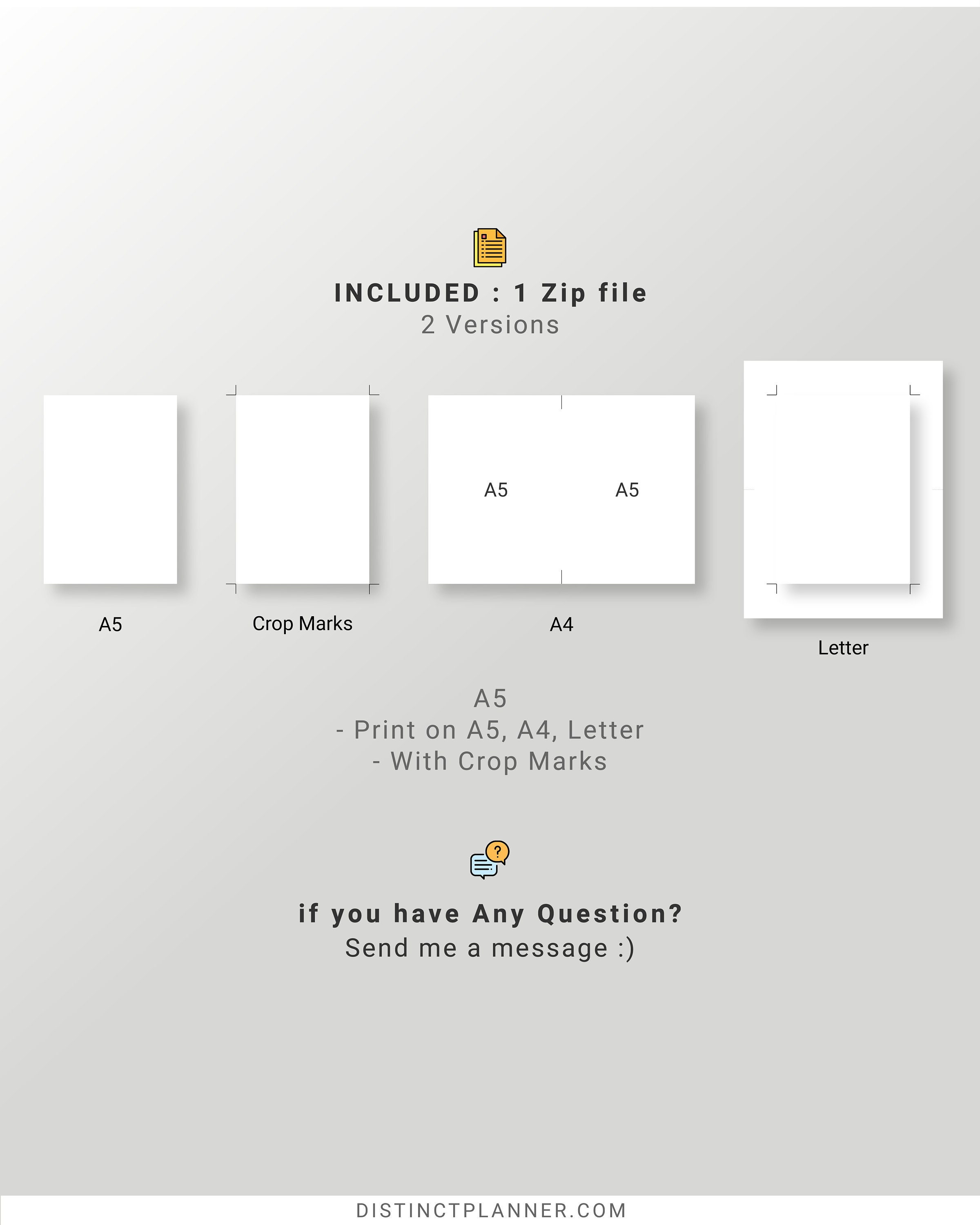 Weekly Cleaning Checklist Printable A5 Inserts, Housekeeping Checklist ...