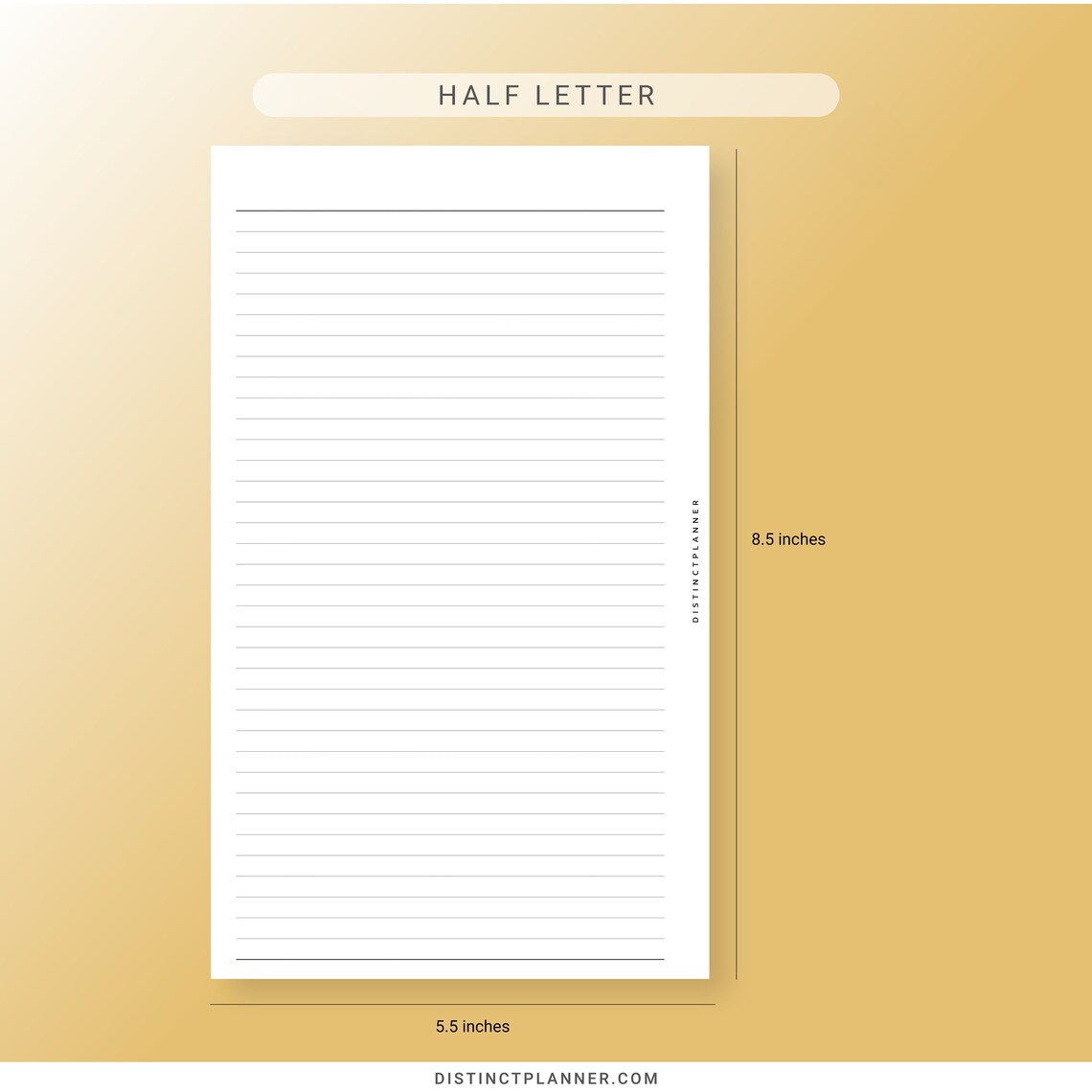 Printable Notes Inserts Bundle, Planner Note Page Inserts, Square Grid ...