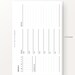 Weekly Planner Horizontal Template Pocket Undated Weekly - Etsy