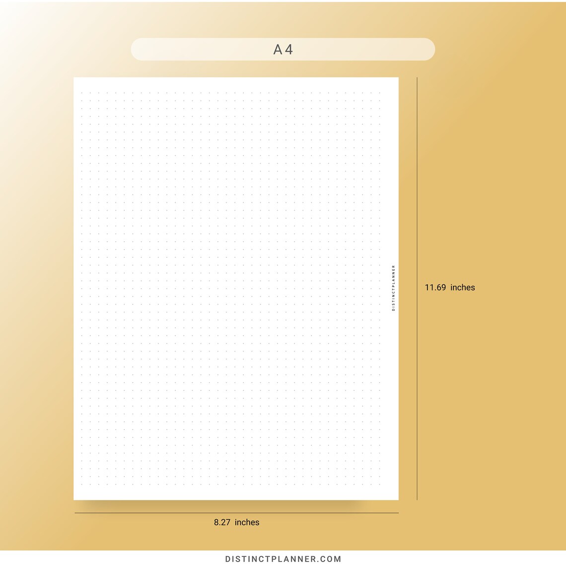 Printable Notes Inserts Bundle, Planner Note Page Inserts, Square Grid ...