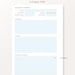 A6 Reading Journal Printable Editable Book Review Template PDF Book ...