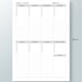 Weekly Planner Printable A4, Letter Size, Week at a Glance Undated ...