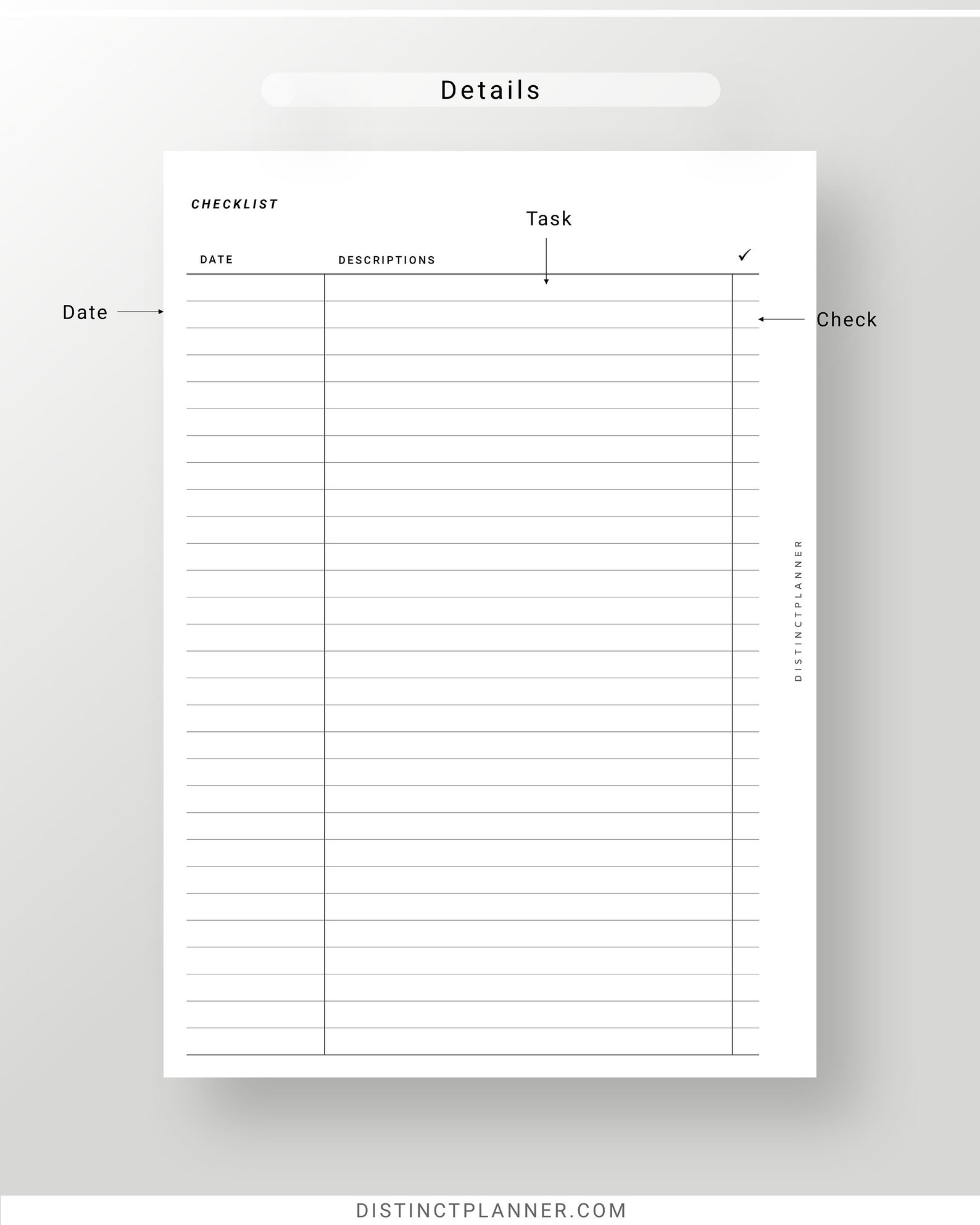 Task List Printable A5, Things to Do List Template, Minimalist ...