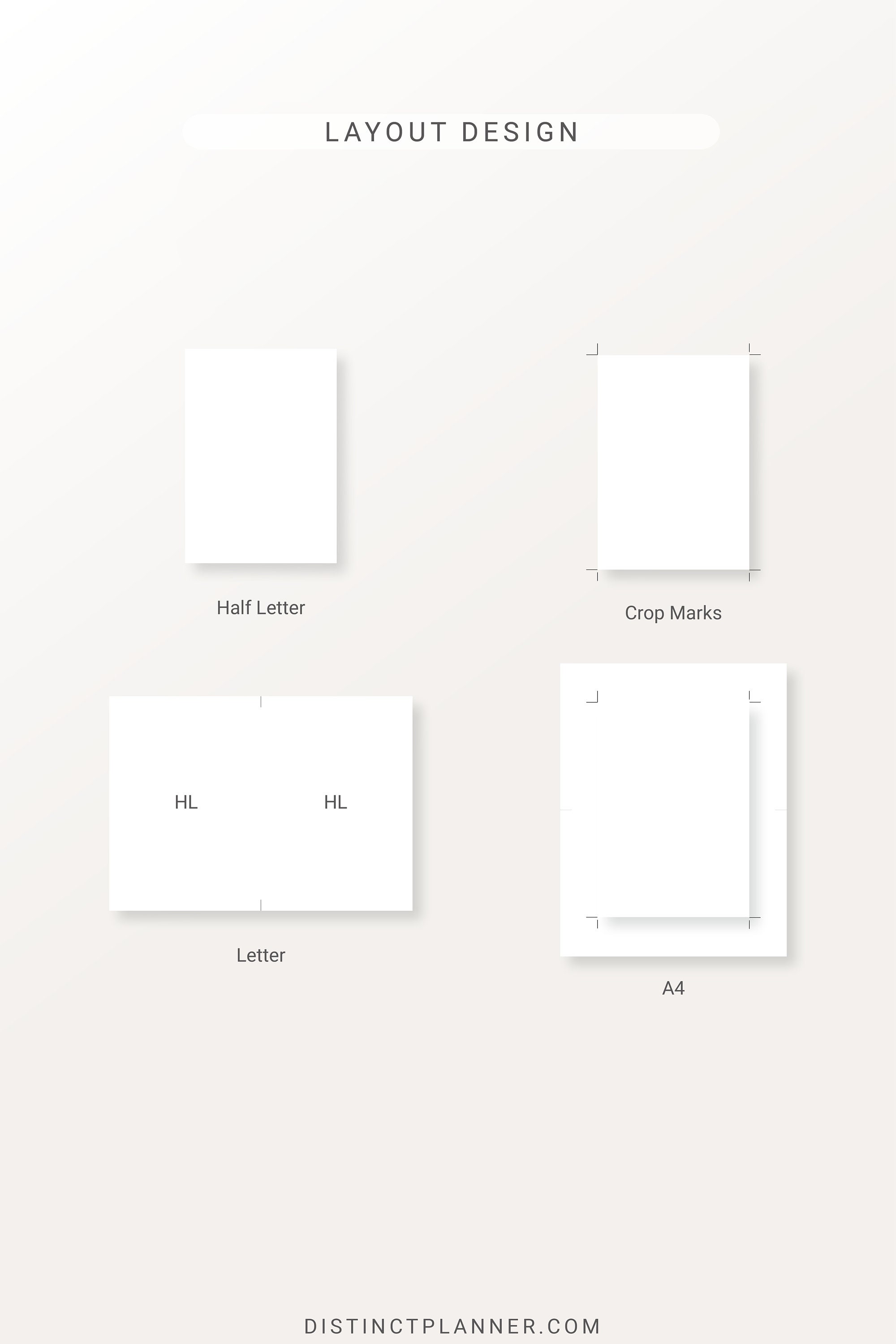 Half Letter Reading Journal Printable Inserts, Book Review Log Minimal ...