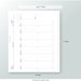 A4 | Weekly Planner Time Blocking Printable | Weekly Timetable Desk Pad ...