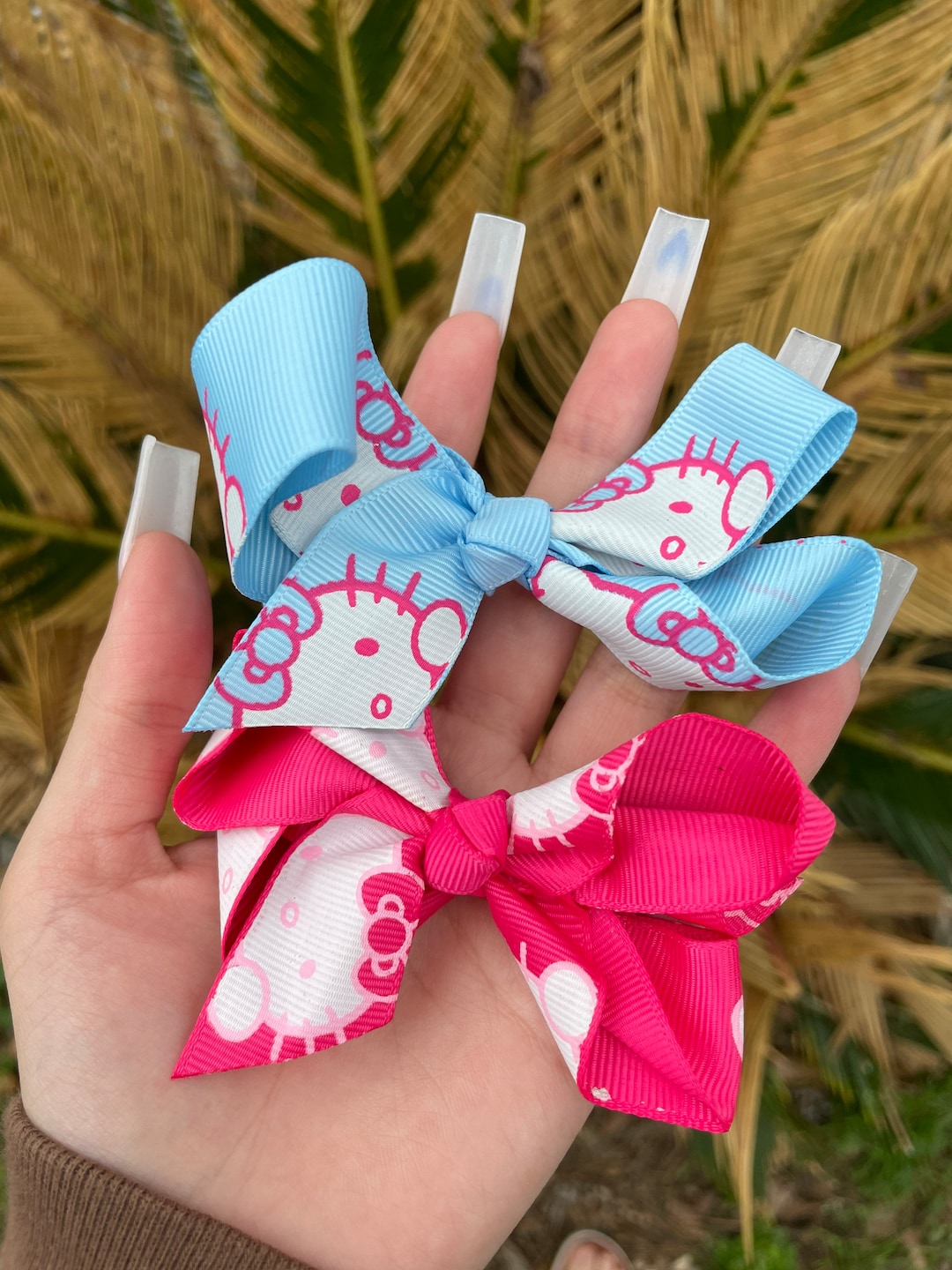 Hello Kitty Bows - Etsy