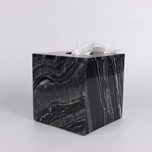 Marble Tissue Box Cover - Etsy