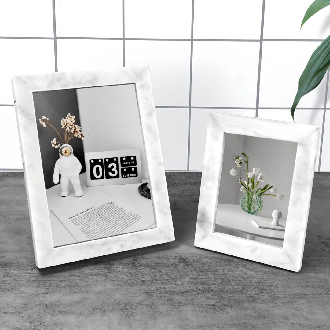 Natural Marble Photo Frame Photo Frame, Photo Frame, Family Photo Frame ...