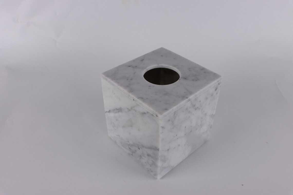 Marble Tissue Box Cover - Etsy