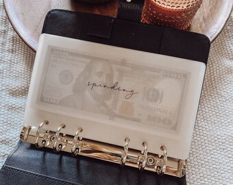 A6 Divider Tab Envelopes, Minimalist Tabbed Cash Wallets, Set of 5 ...