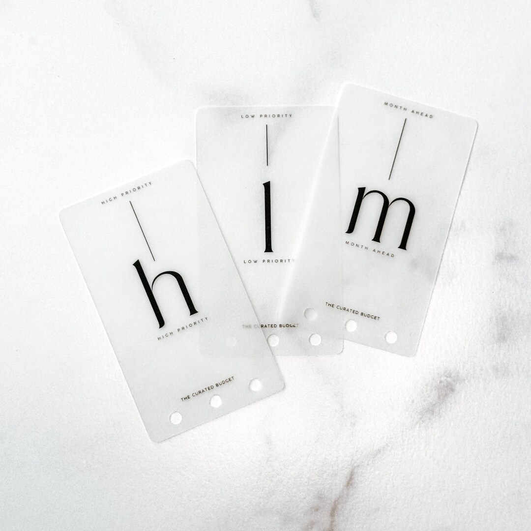 A6 Binder Horizontal Bookmark - Etsy