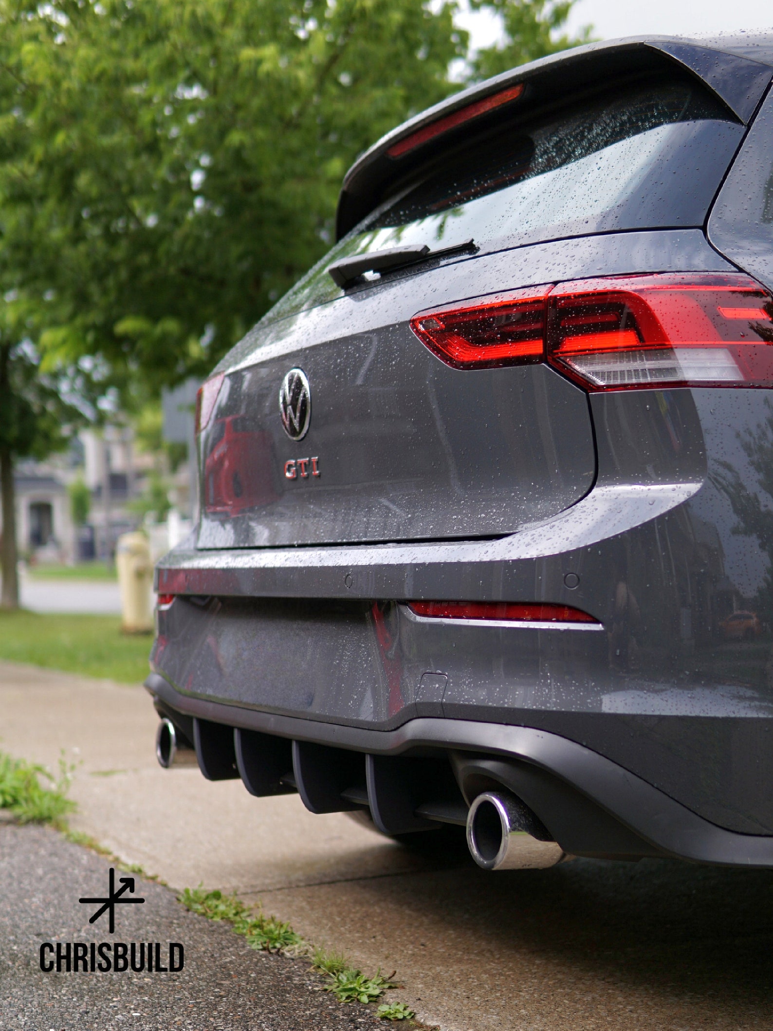 2022 MK8 Golf GTI OEM Rear Diffuser Fins - Etsy