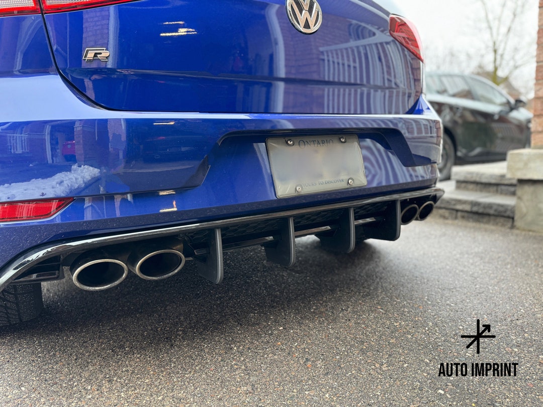 2018-2021 MK7.5 Golf R OEM+ Rear Diffuser Fins - Etsy