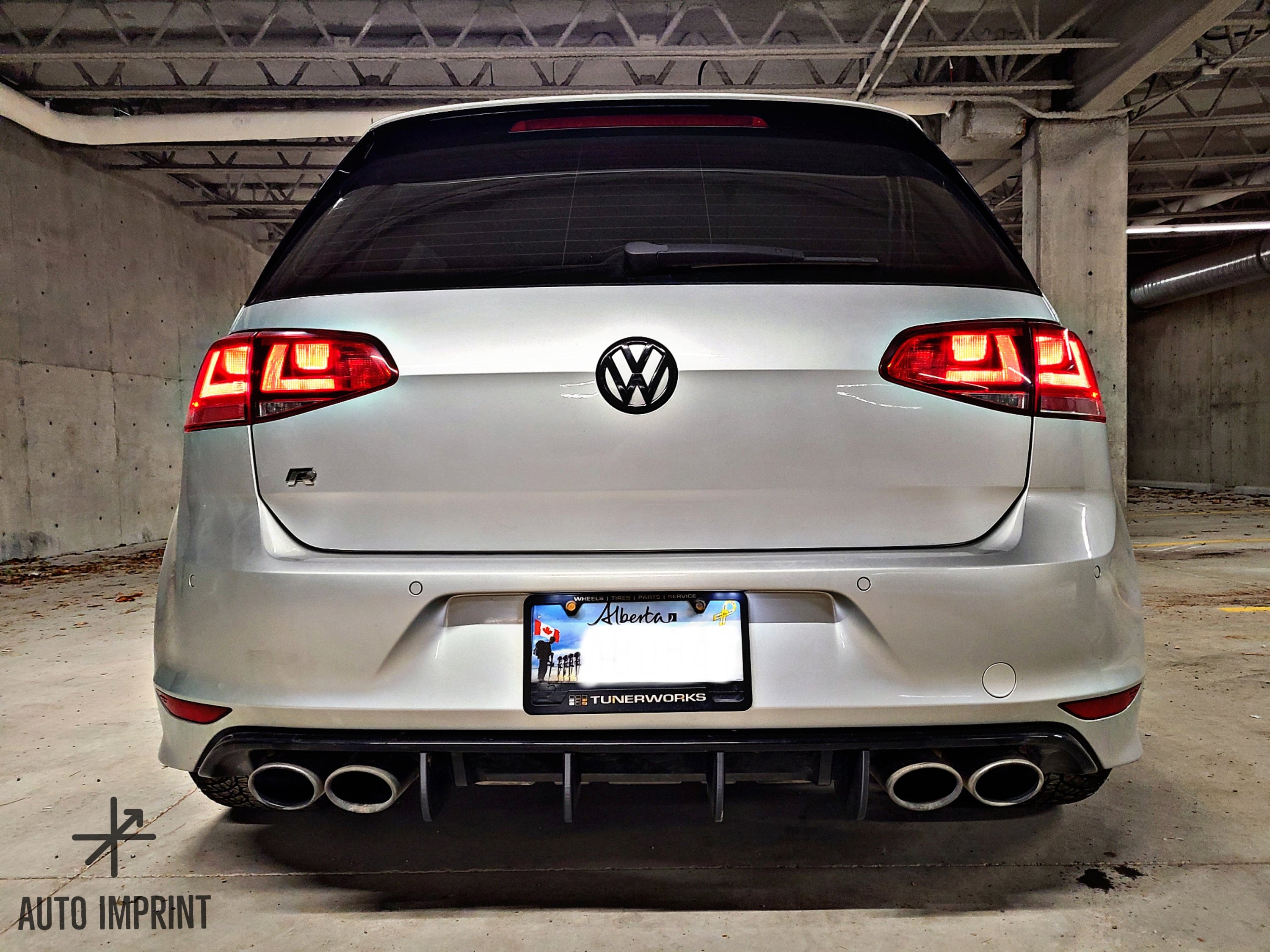 2015-2017 MK7 Golf R OEM Rear Diffuser Fins - Etsy