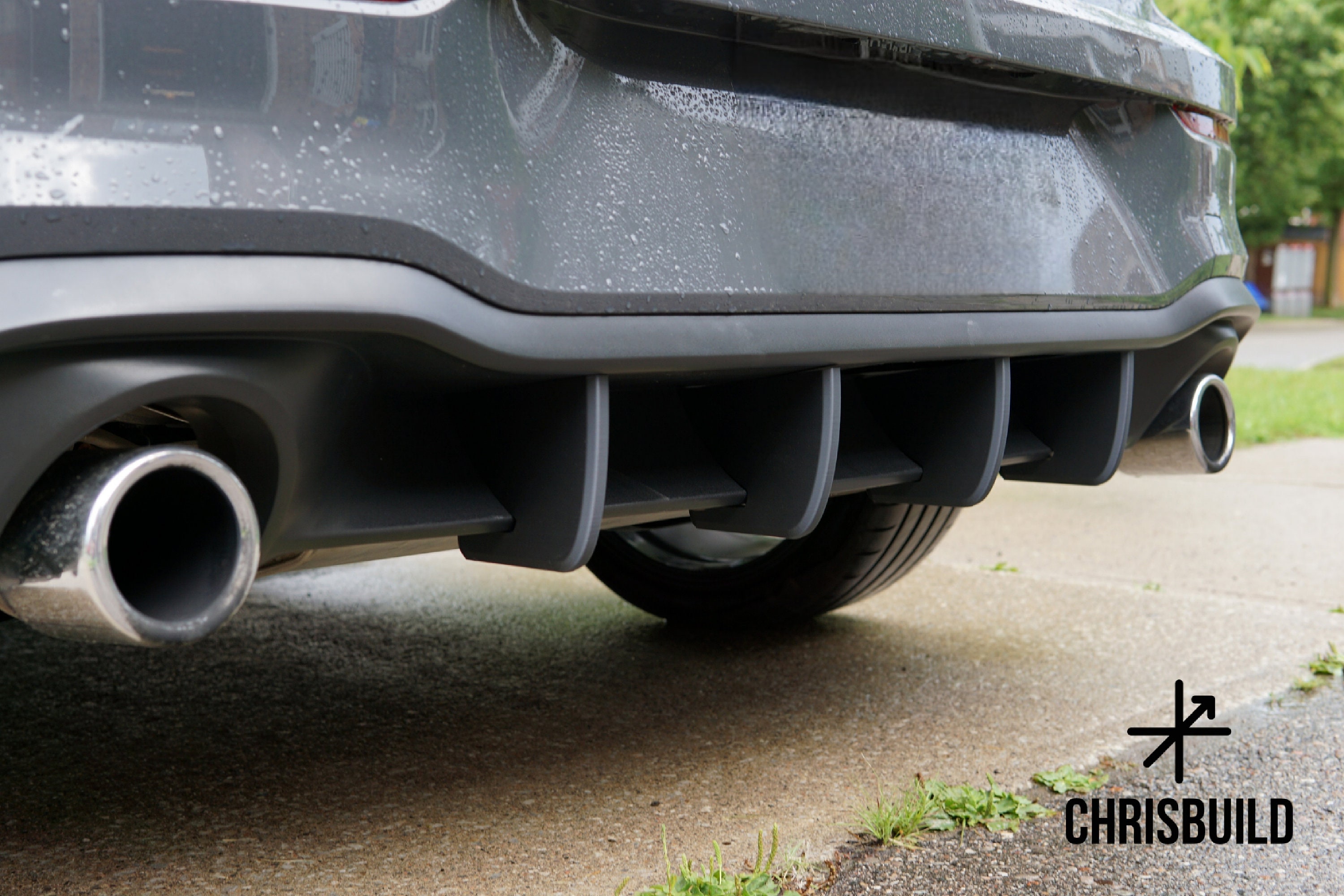 2022 MK8 Golf GTI OEM Rear Diffuser Fins - Etsy Canada