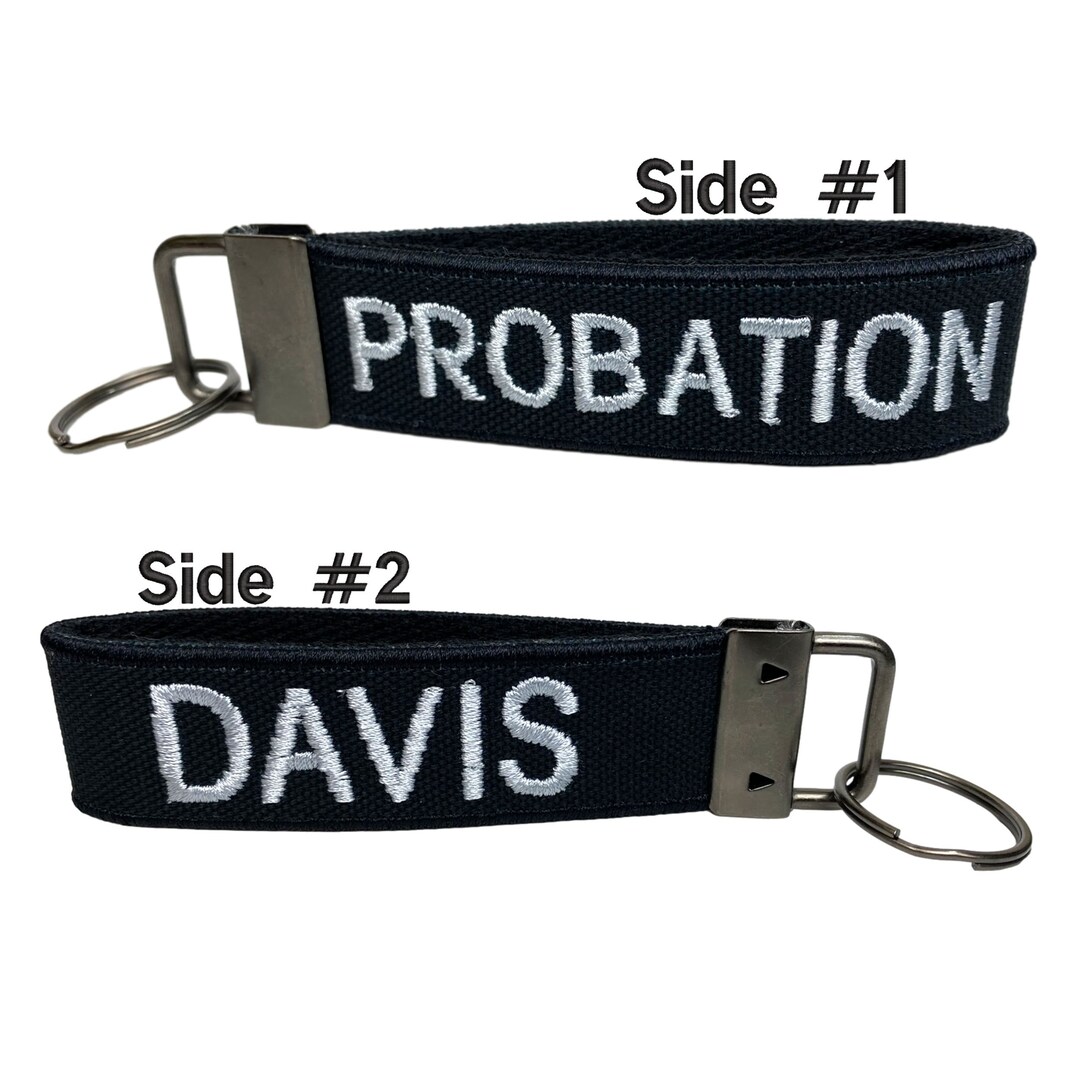 Probation Keychain | Probation Officer Gift | Parole & Probation ...