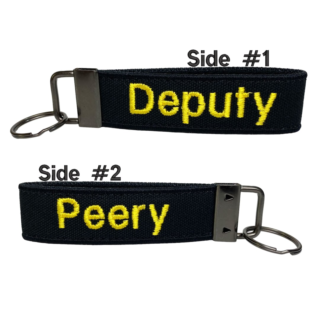 Deputy Keychain Cop Gift Law Enforcement Police Deputy Deputy Sheriff ...