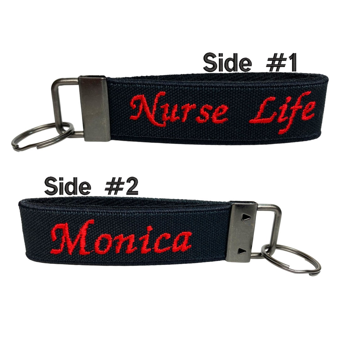Custom Nurse Keychain | Nurse Gift | Nurse Life | Hospital Staff ...