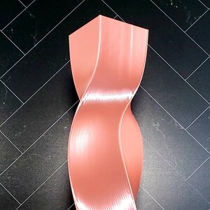 Tall Geometric Rose Gold Vase or Centerpiece - Etsy