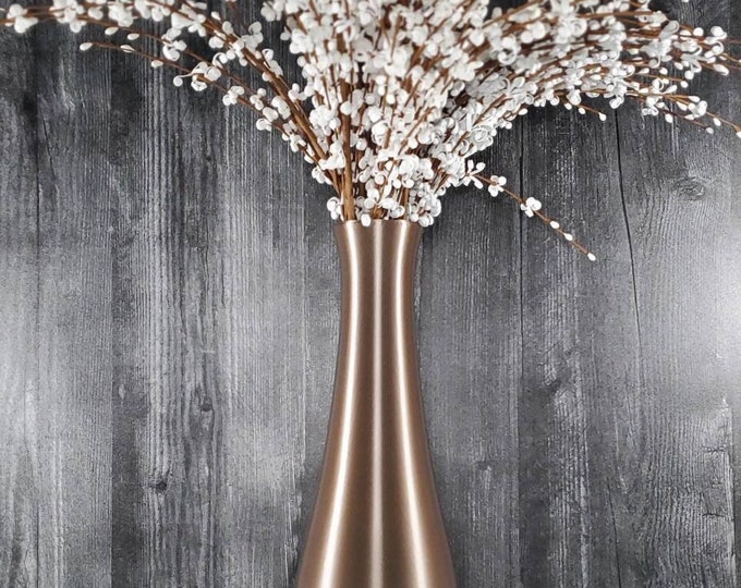 Tall Champagne Vase | Home Decor | Flower Vase | Modern Vase | Tall Bud ...