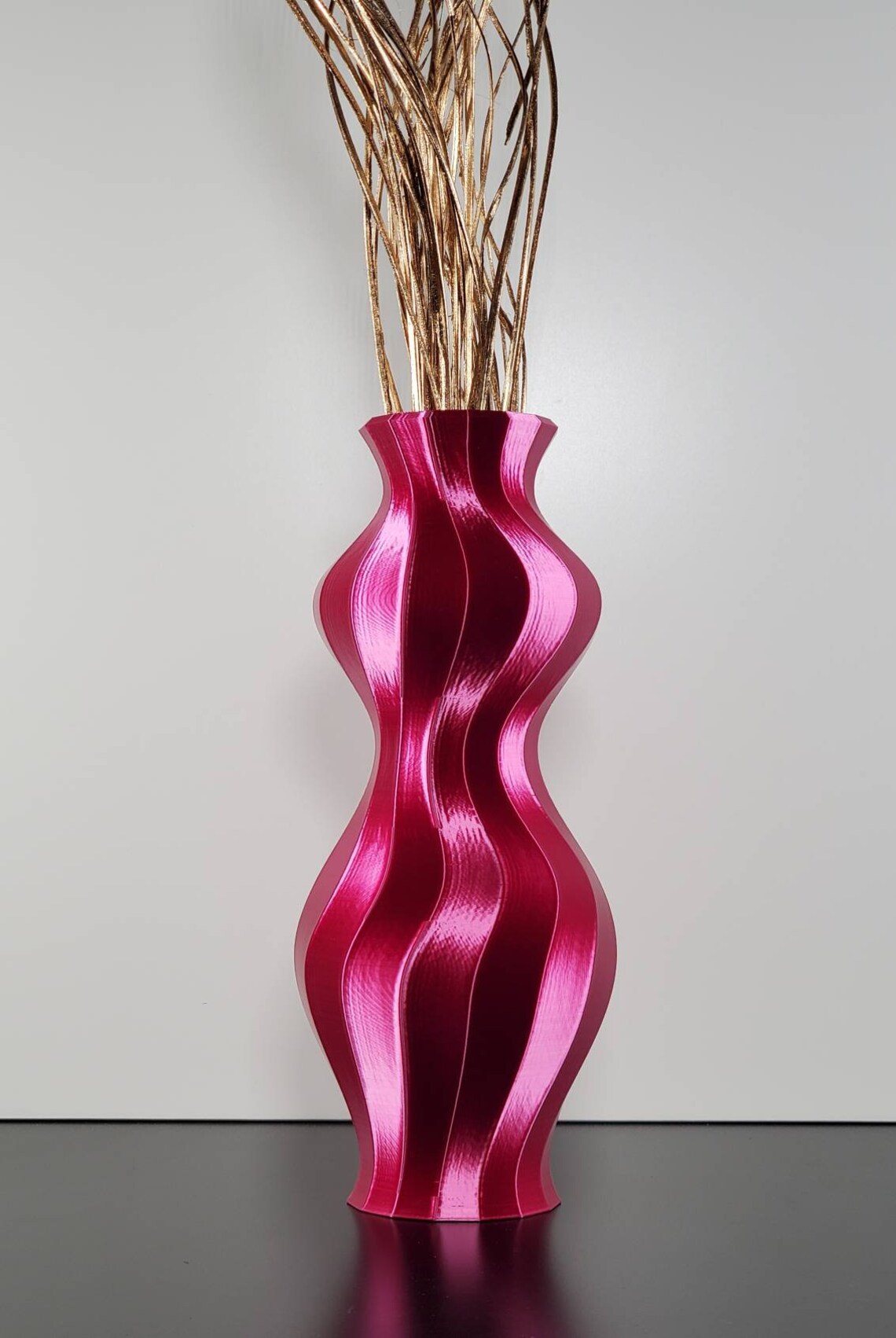 Shiny Elegant Vase 12 in | 11 in | 10 in | 9 In - Etsy