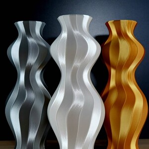 Shiny Elegant Vase 12 in | 11 in | 10 in | 9 In - Etsy