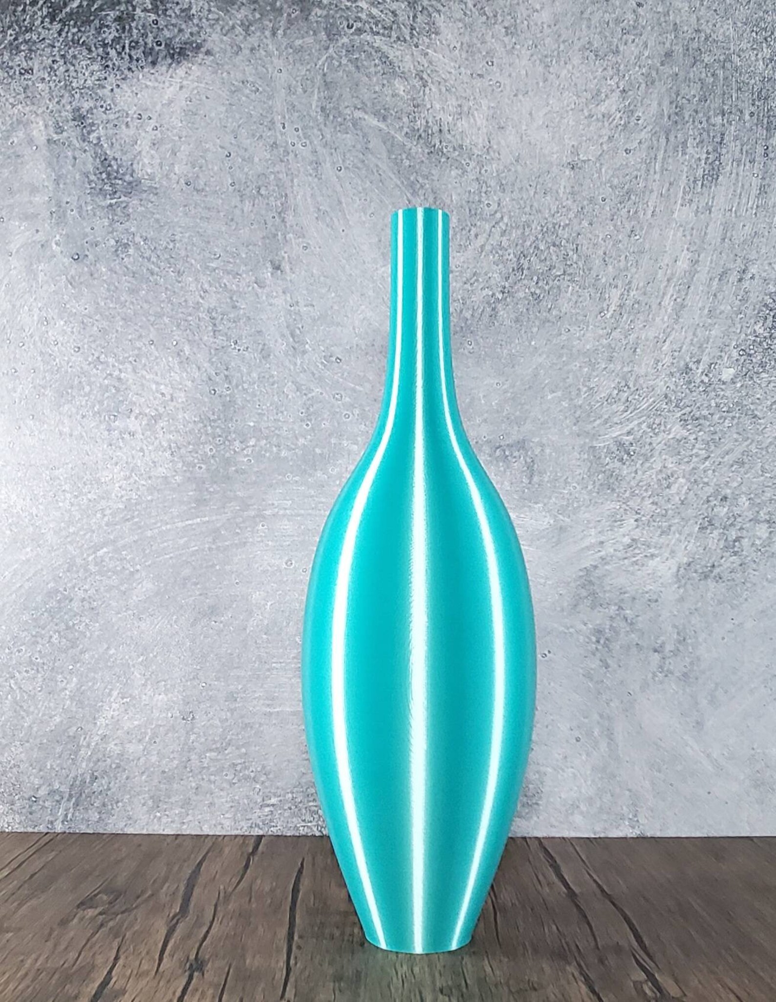12 to 19 Inch Tall Teal Modern Nordic Long Vase Flower Vase - Etsy