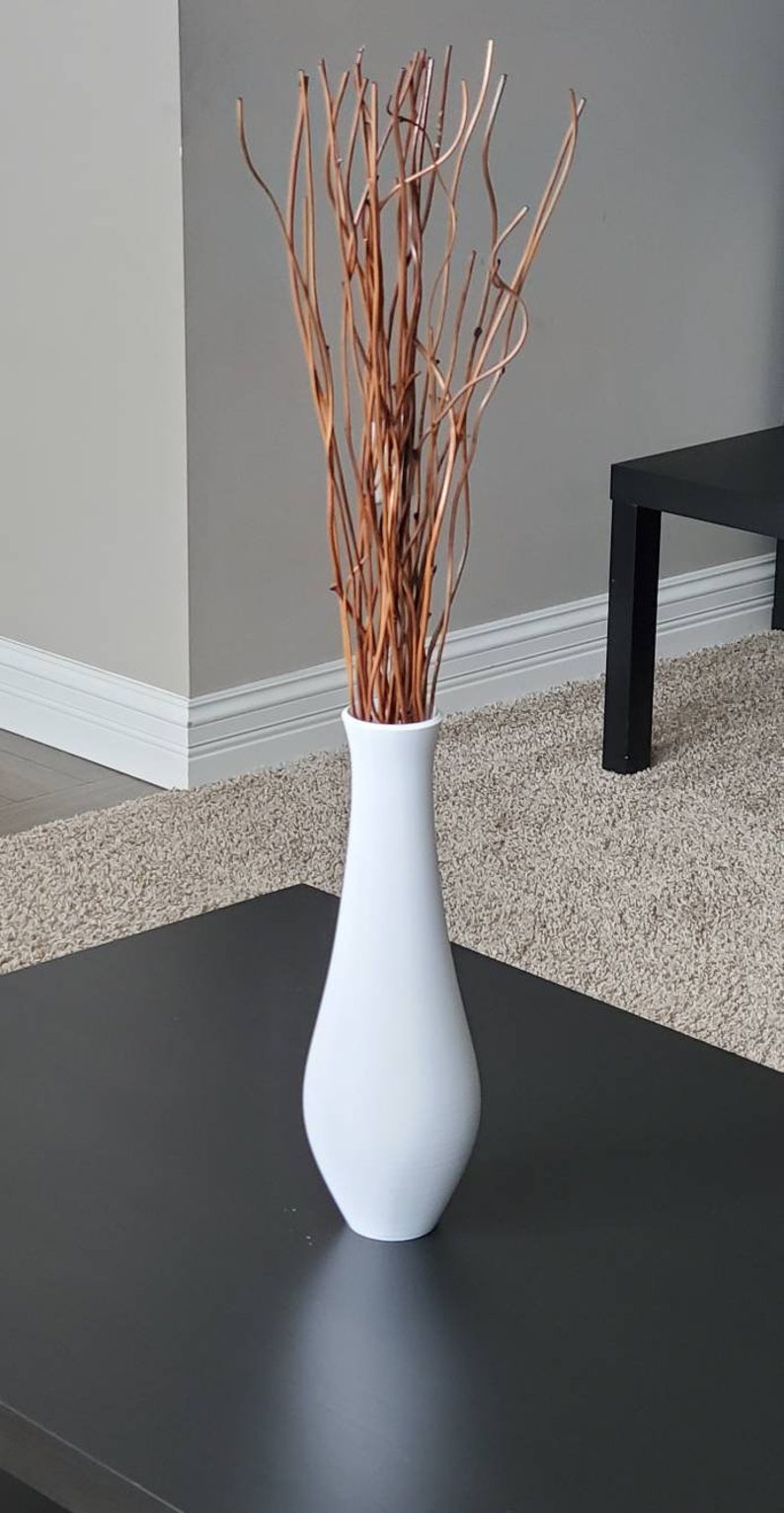 12 Inch Ultimate Matte White Vase Collection - Etsy