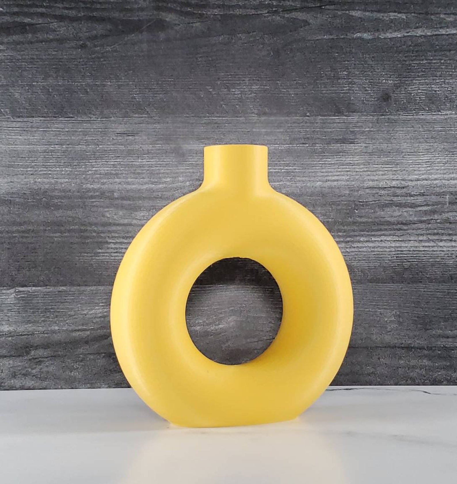Matte Yellow Tall and Large Nordic Vase 6/8/9/10 Inch Home - Etsy
