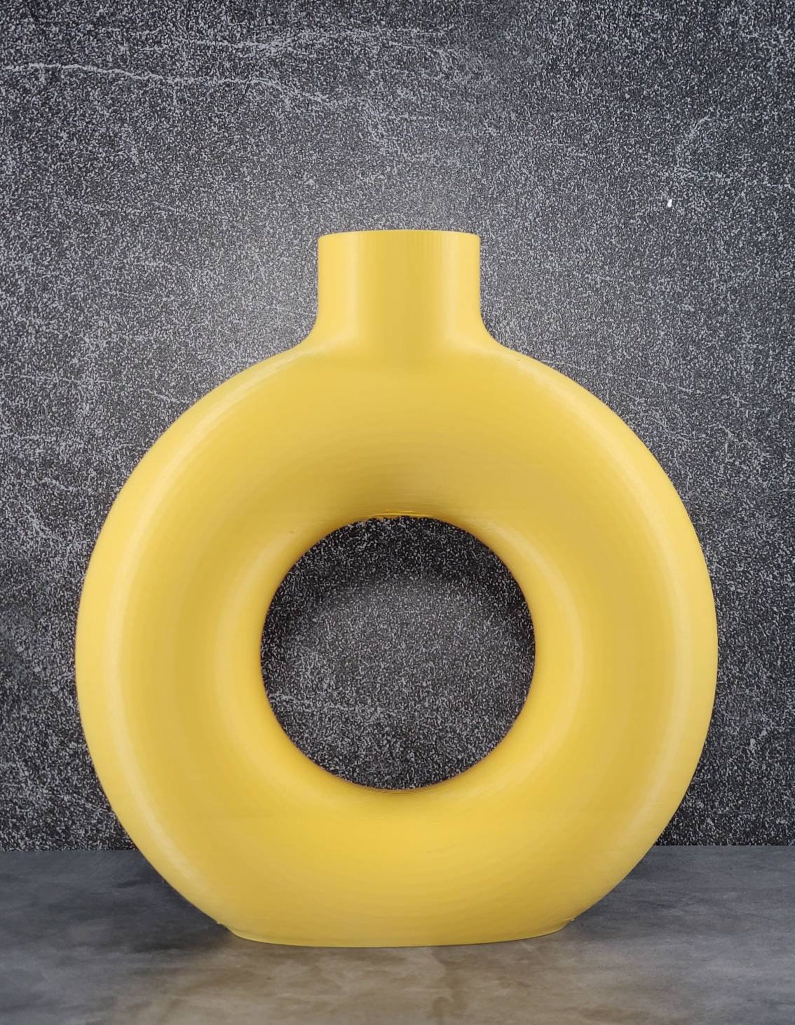 Matte Yellow Tall and Large Nordic Vase 6/8/9/10 Inch Home Decor ...