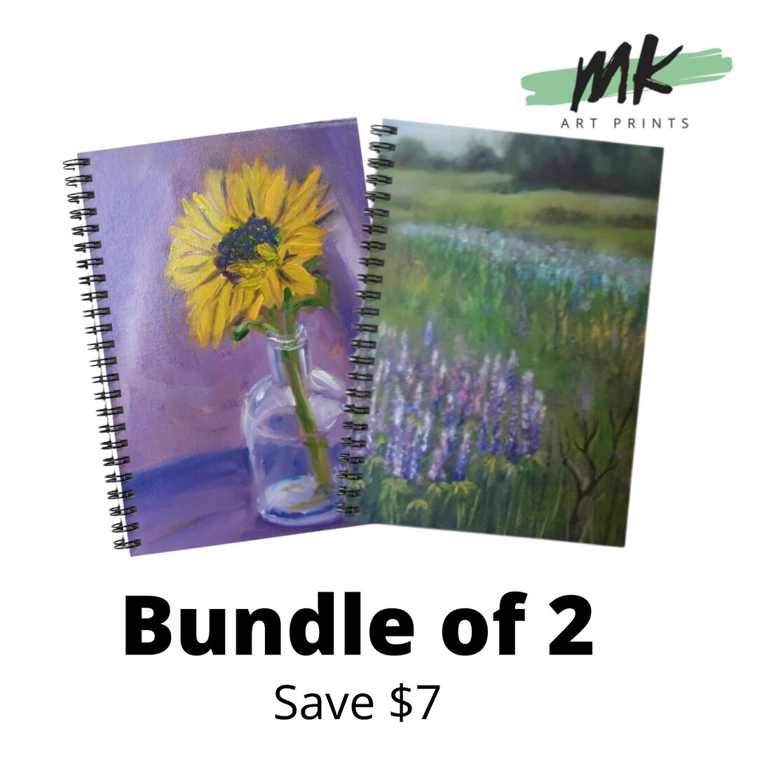 2 Pack Custom Dedication Journals, Personalized Gift for Girls, Cute ...