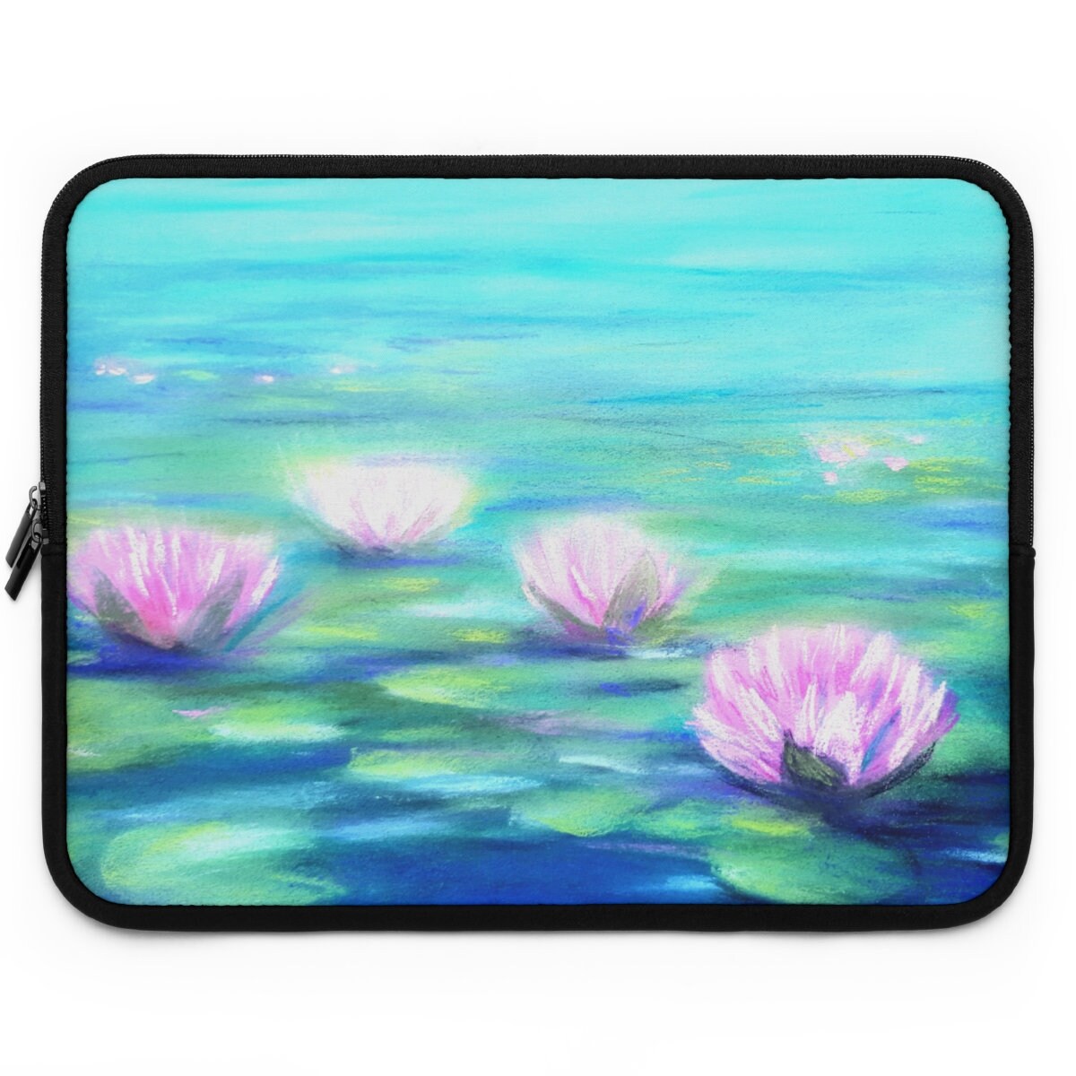 Lily Pad Custom MacBook Cover Pink Lily Designed Case Cute - Etsy
